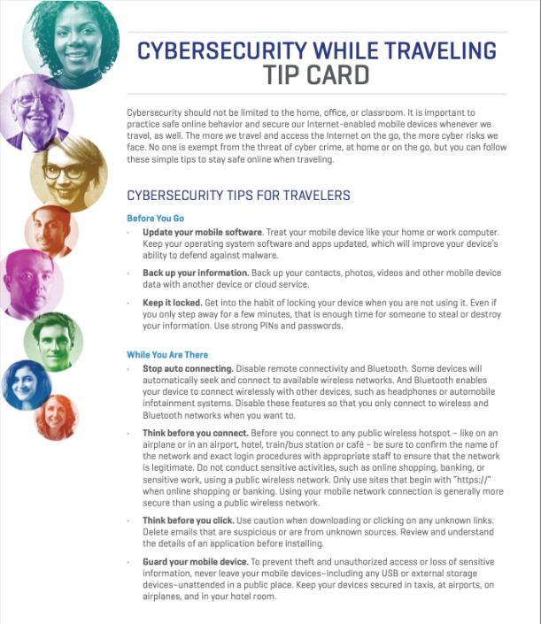 Cybersecurity Tips to Follow When You Travel - Louisville Geek